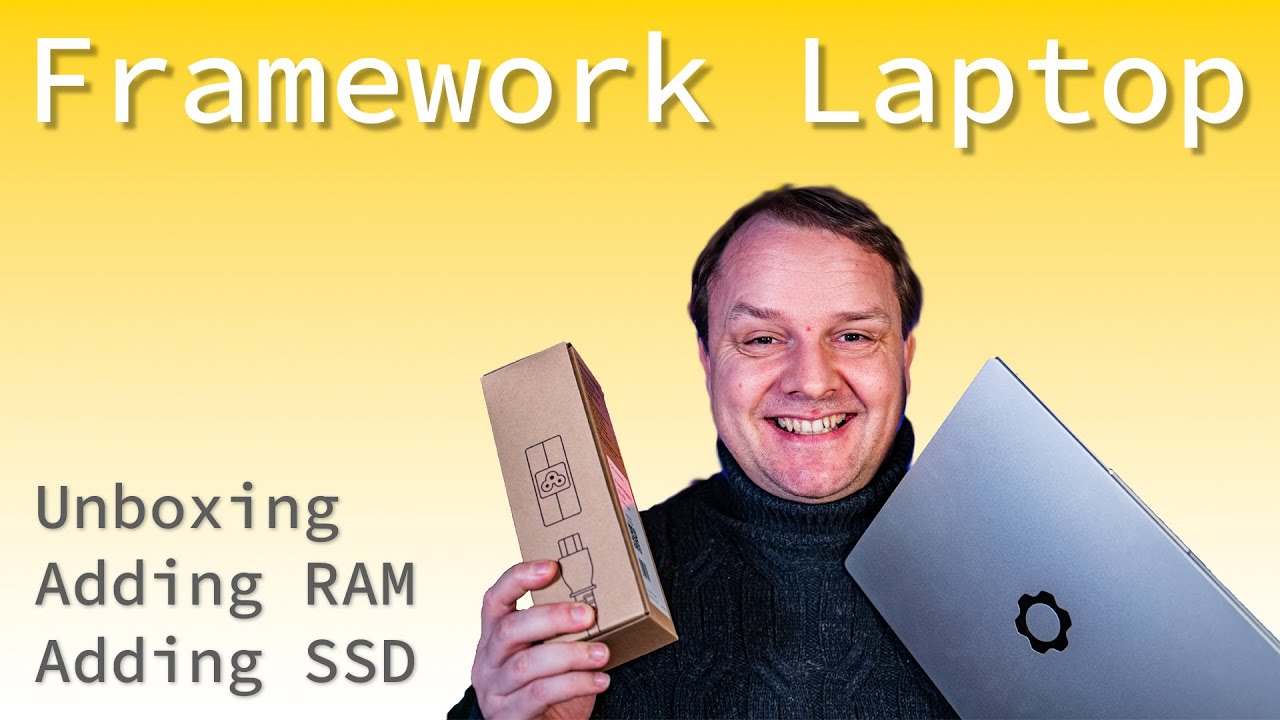 Hardware | The FRAMEWORK LAPTOP - Unboxing and Installation of RAM and ...
