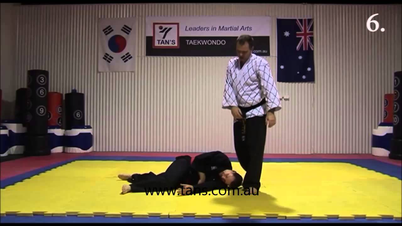 Tans Hapkido - S21 Defence against punch 2 - YouTube