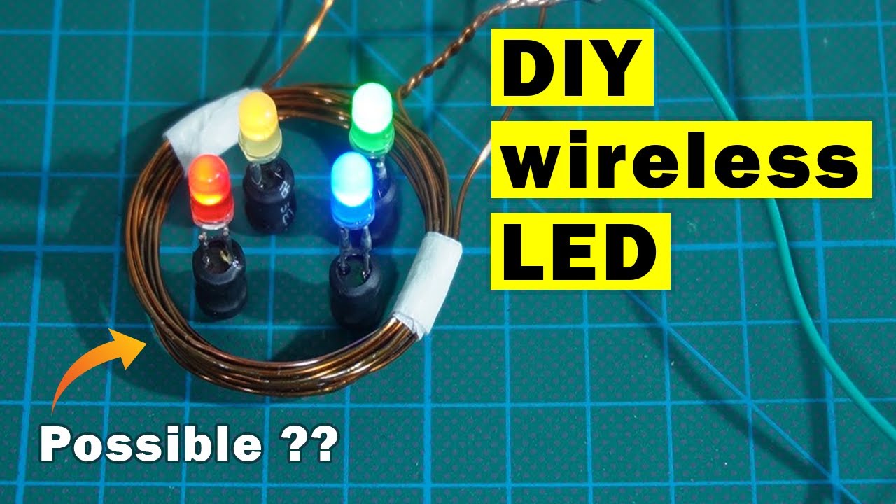 DIY wireless LED lights new Technology, Wireless LED lights for home ...