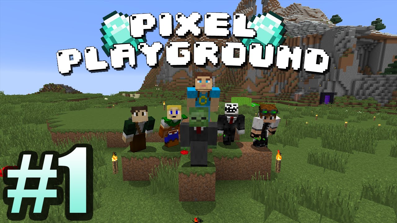 Pixel Playground [Vanilla SMP] - Ep 1 - A New Series! - YouTube