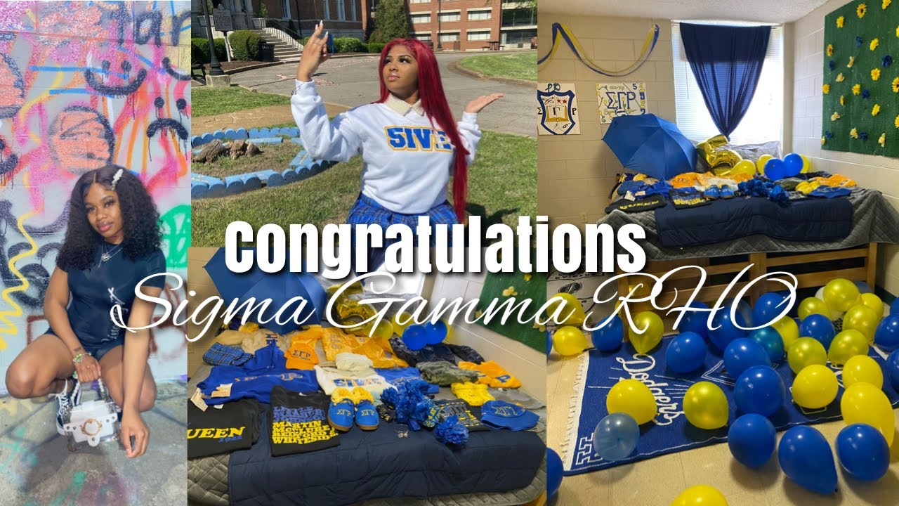 SIGMA GAMMA RHO SPRING 2021 PROBATE DORM ROOM DECORATING - FISK ...