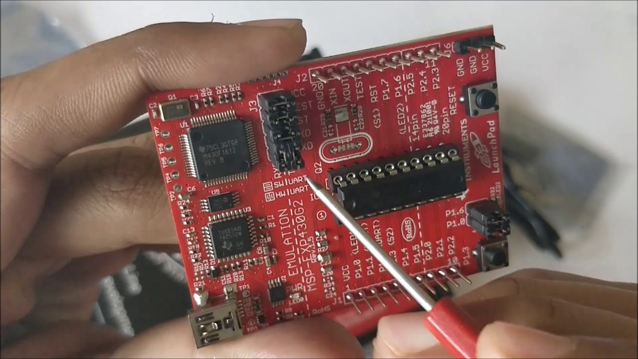 Getting Started With Msp430 Using Energia Ide Youtube