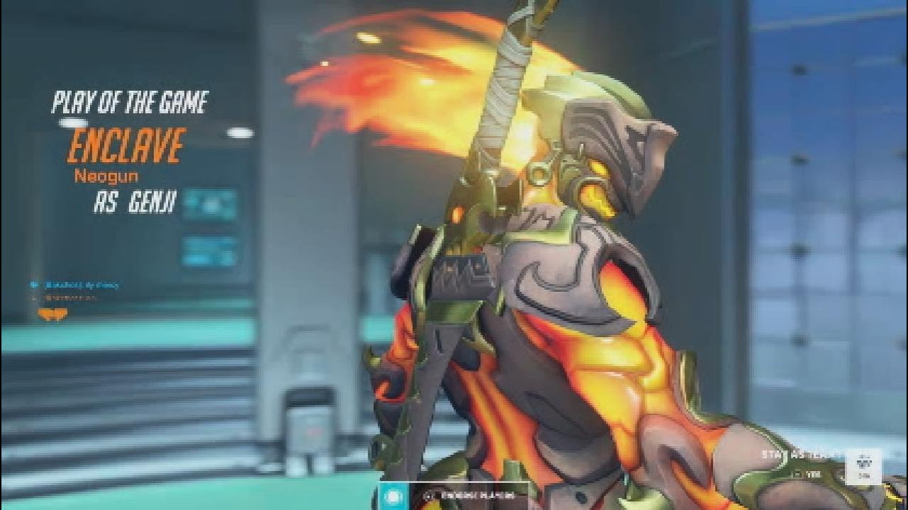 Overwatch 2: Genji POTG #13 - YouTube