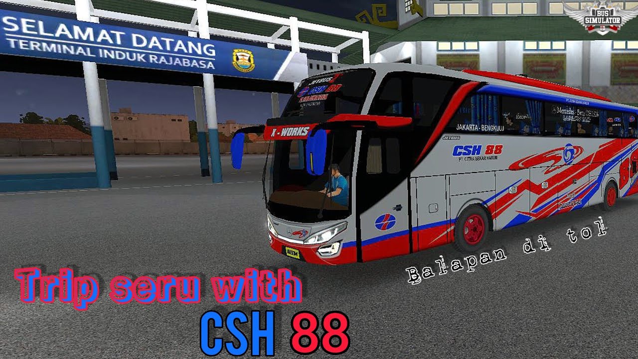 Bus Balap Bengkulu ‼️CSH 88 | Bussid Update v3.7.1 - YouTube