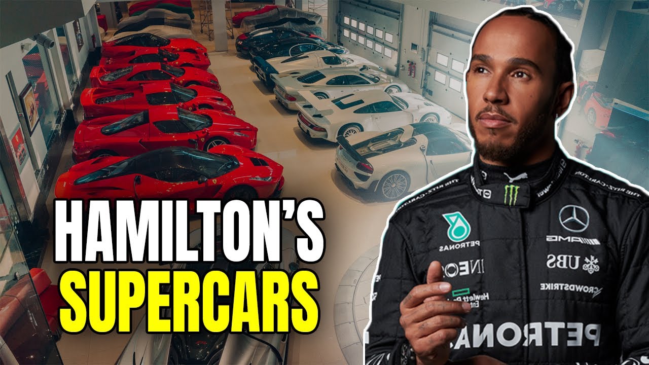 Hamilton's Supercar Collection is INSANE | World Luxury - YouTube