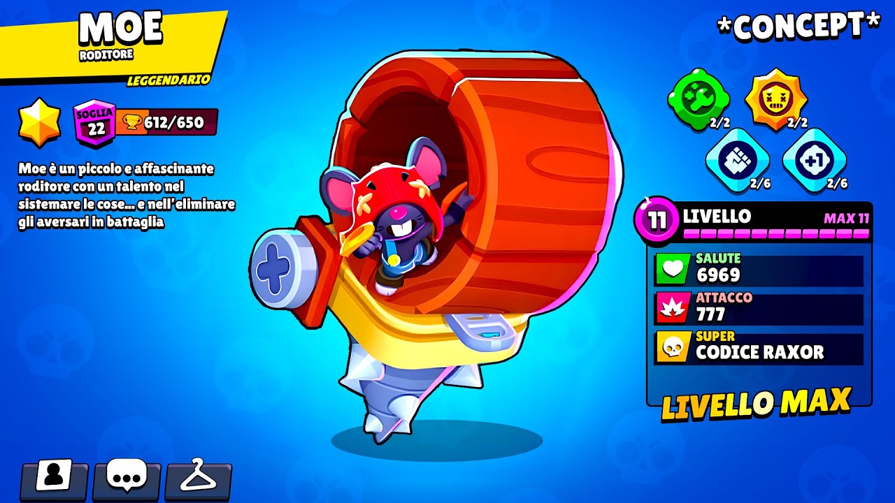 UFFICIALE! Ecco il NUOVO BRAWLER: MOE! | Brawl Stars ITA - YouTube