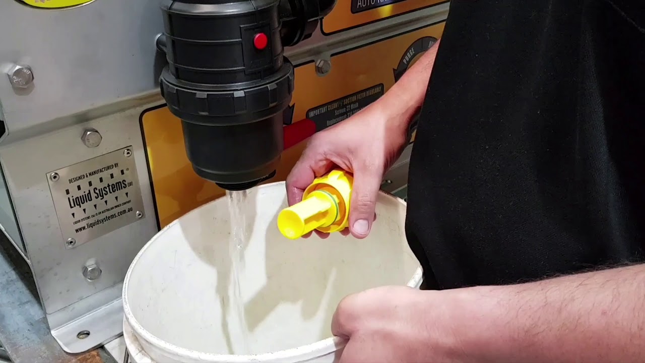 TOP TIP Remove filter air lock - YouTube