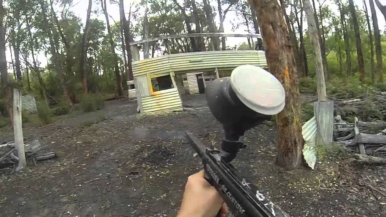 Paintball in Coldstream - YouTube