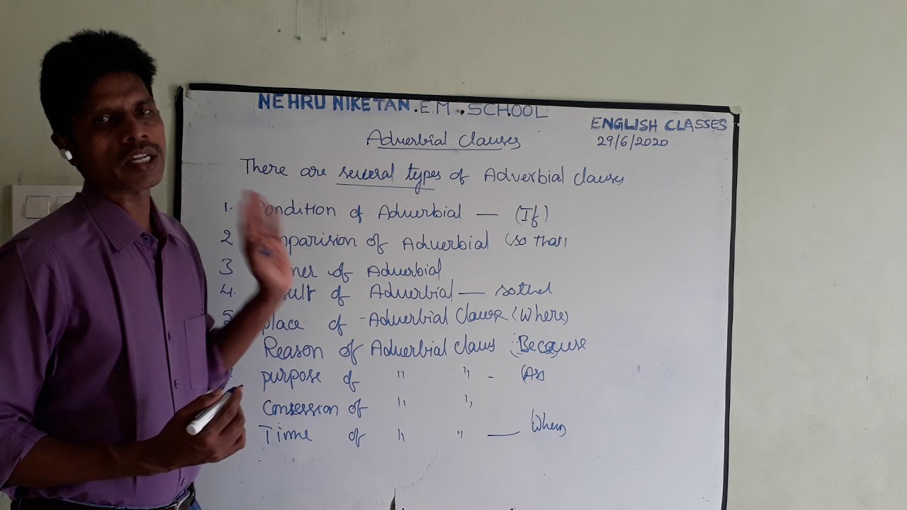 X English Grammar Adverbial Clauses Ramesh Sir Part 1 29 6 2020 x-english-grammar-adverbial-clauses-ramesh-sir-part-1-29-6-2020