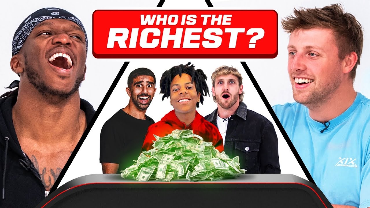 SIDEMEN REVEAL THE RICHEST YOUTUBER - YouTube