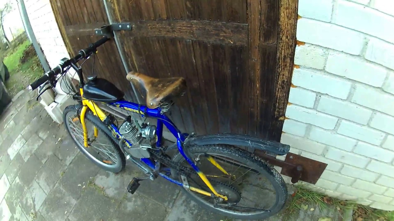 Motorinis dviratis - YouTube