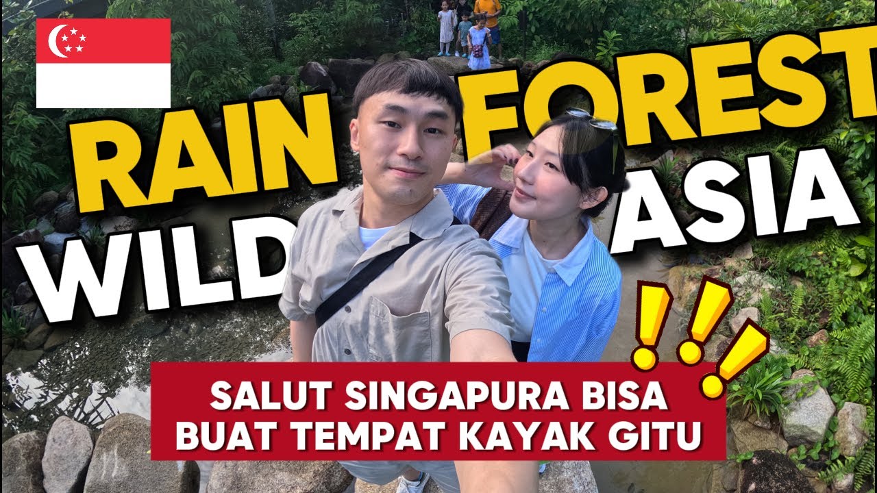 🇸🇬 GILA! HUTAN HUJAN BUATAN TERBARU DI SINGAPORE GOKIL BANGET ...
