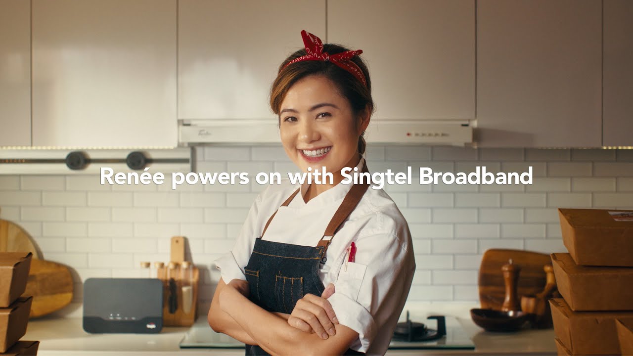 Power on with Singapore’s Most Trusted Broadband: Renée Tang - YouTube