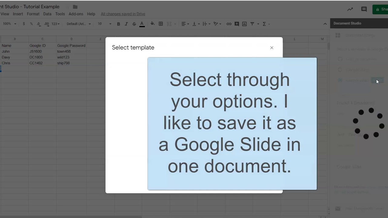 Document Studio Tutorial - YouTube