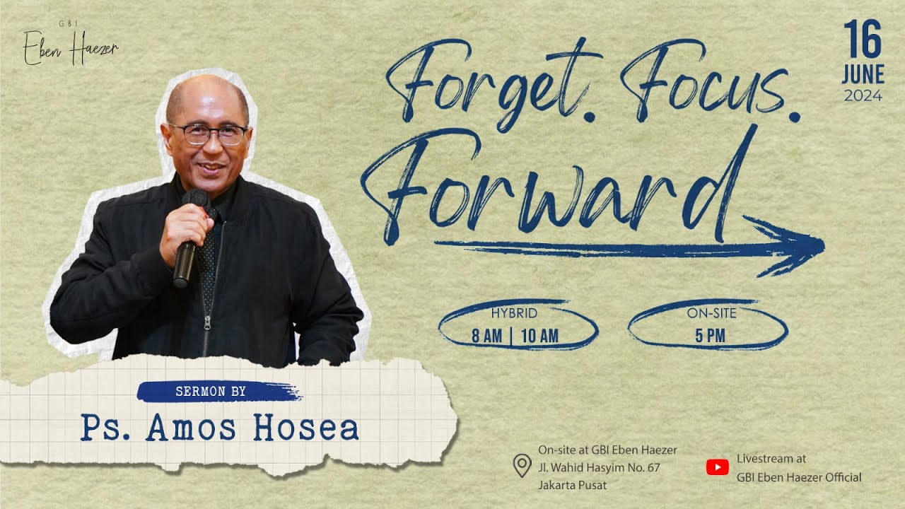 1st Sunday Service - 16 June 2024 with Ps. Amos Hosea - YouTube