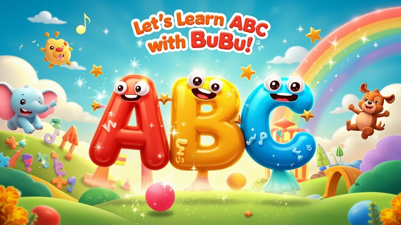 Let’s Learn ABC with BuBu! | Fun Alphabet Song for Toddlers ...