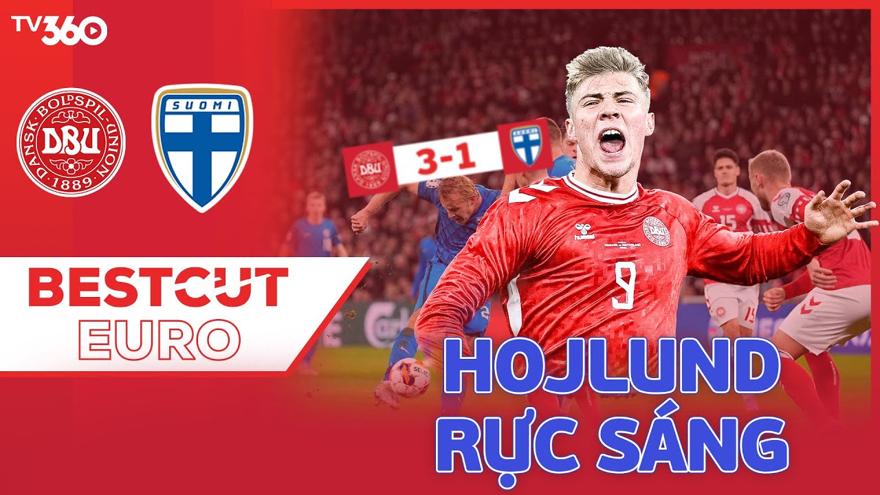 BEST CUT EURO | HOJLUND TỎA SÁNG RỰC RỠ, 3 ĐIỂM NHẸ NHÀNG - YouTube