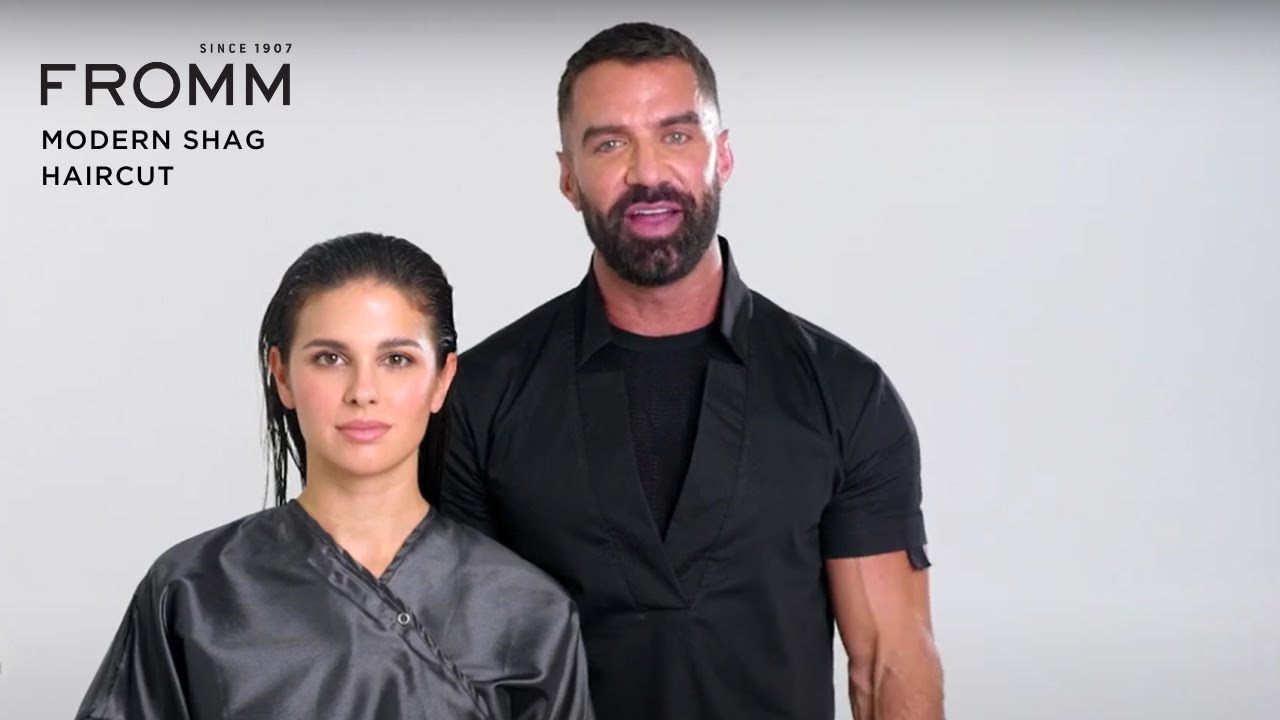 Ammon Carver Modern Shag Haircut | Fromm Pro - YouTube