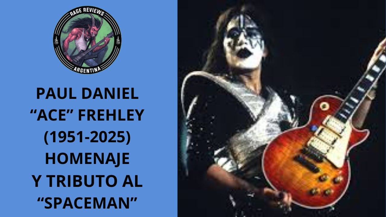 PAUL DANIEL "ACE" FREHLEY (1951-2025) - YouTube