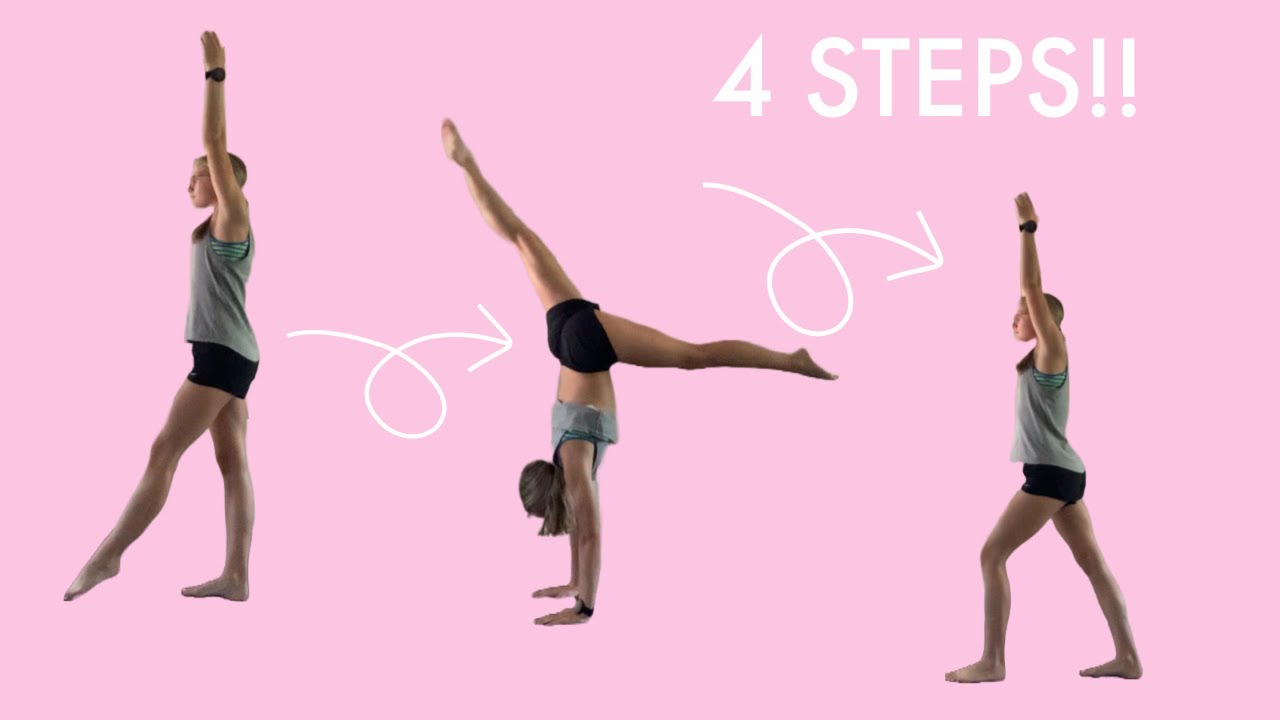 Learn a back walkover in ONLY 4 EASY STEPS!! - YouTube