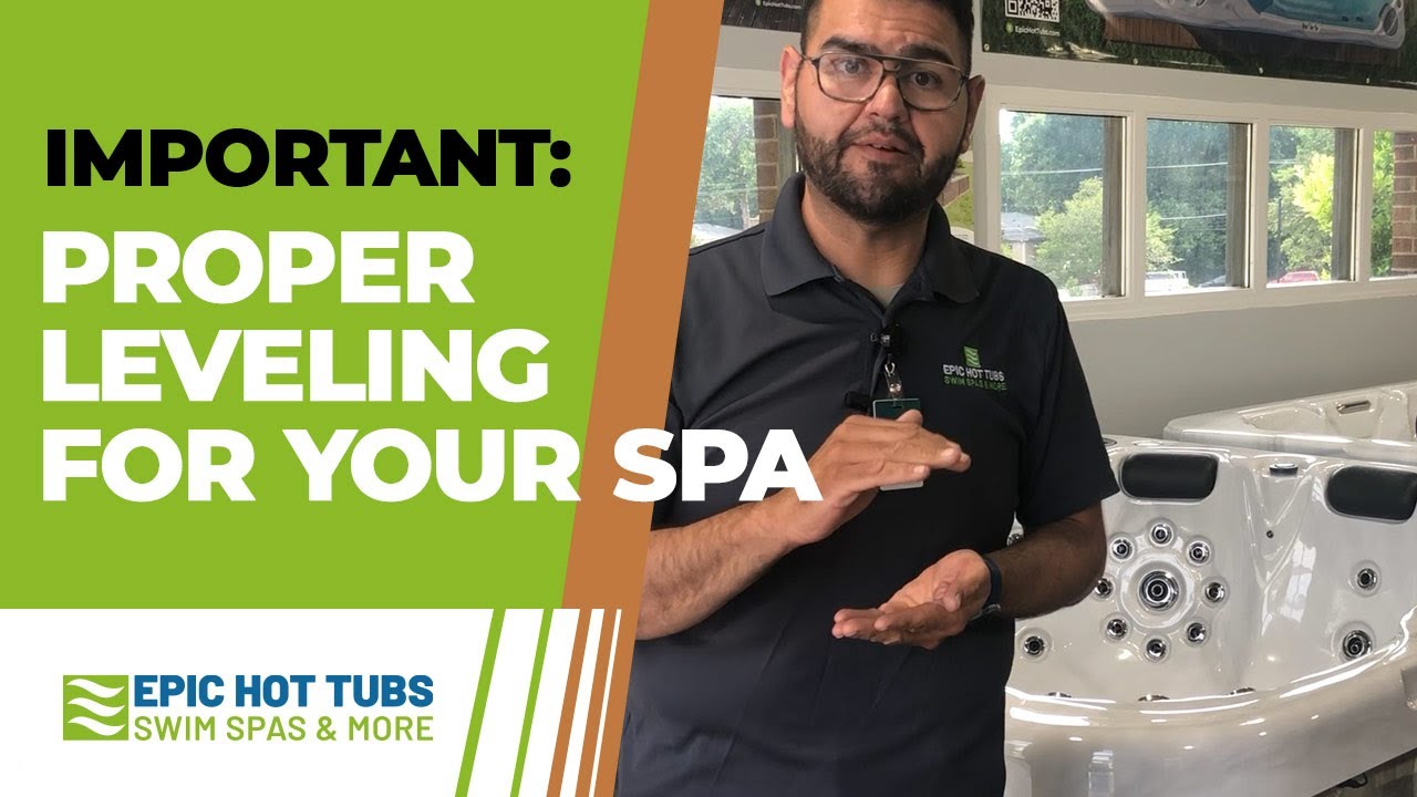 Why You Need to Properly Level Your Hot Tub or Swim Spa - YouTube