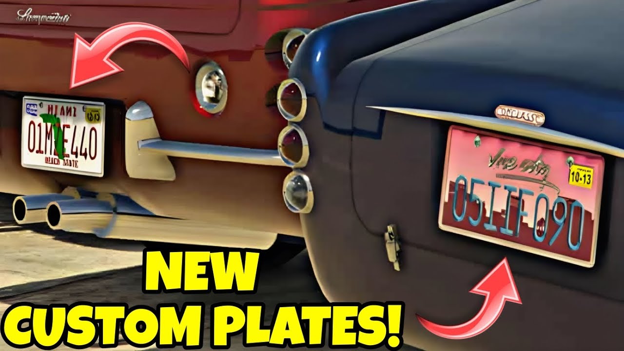 Finally NEW! Custom Plates System - YouTube