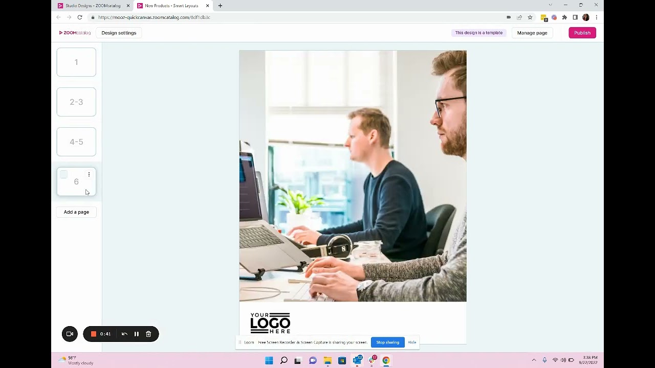 Templates in ZOOMstudio Smart Layouts - YouTube