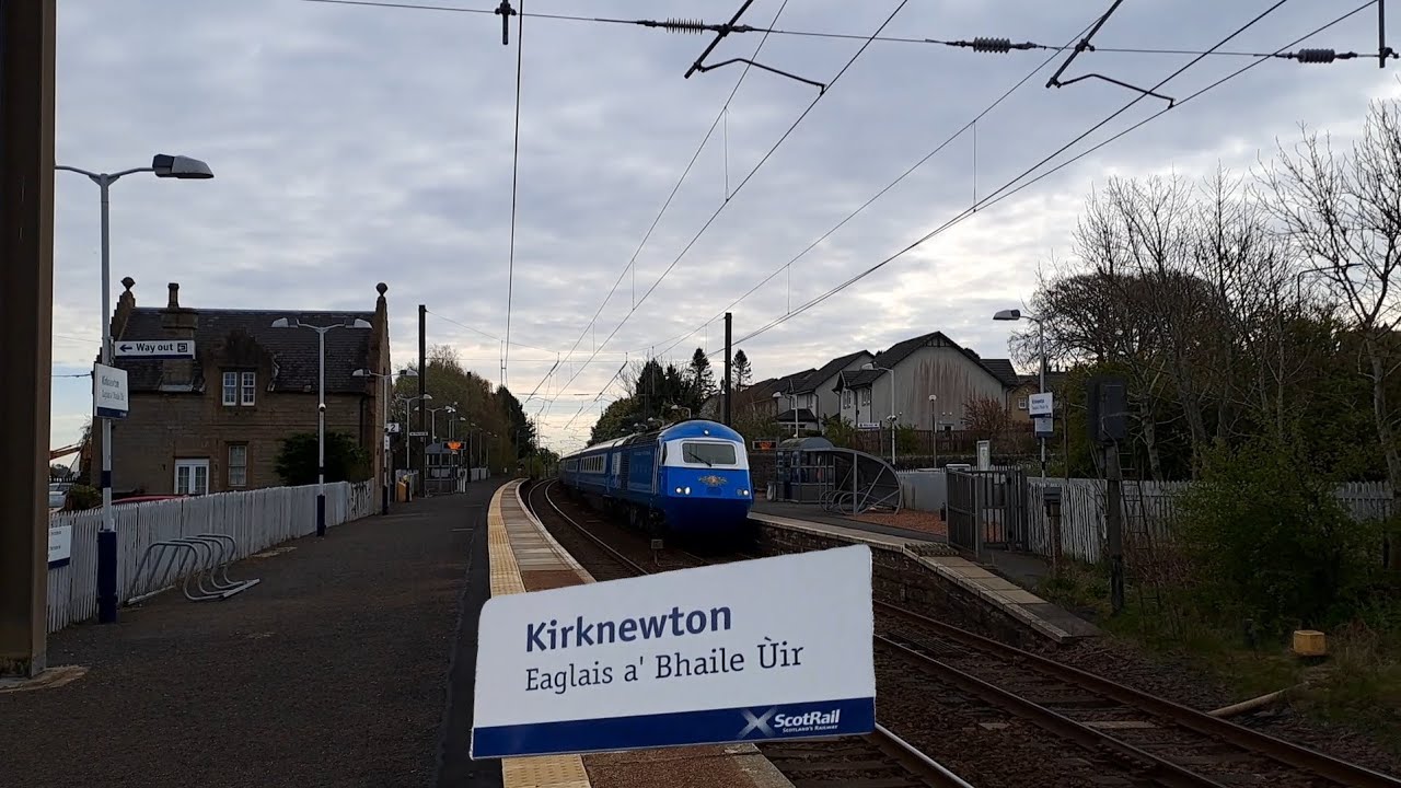 Some Trains at Kirknewton ft. 43047/055 'The Settle to Carlisle ...