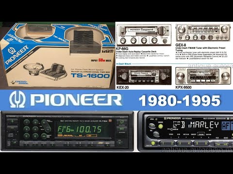 Car Hifi History 1 - Pioneer 1980 - 1995  Kataloge, Werbefilme 80iger Jahre, Vintage