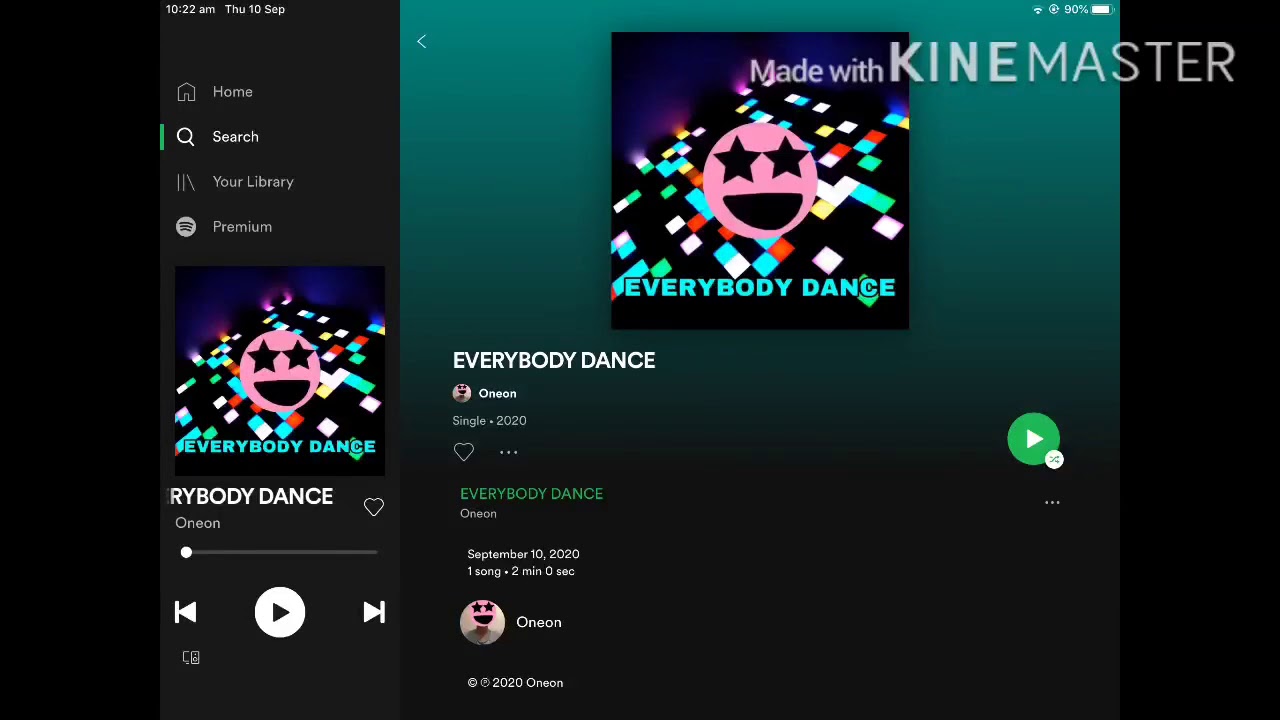 EVERYBODY DANCE IS NOW AVAILABLE ON SPOTIFY - YouTube