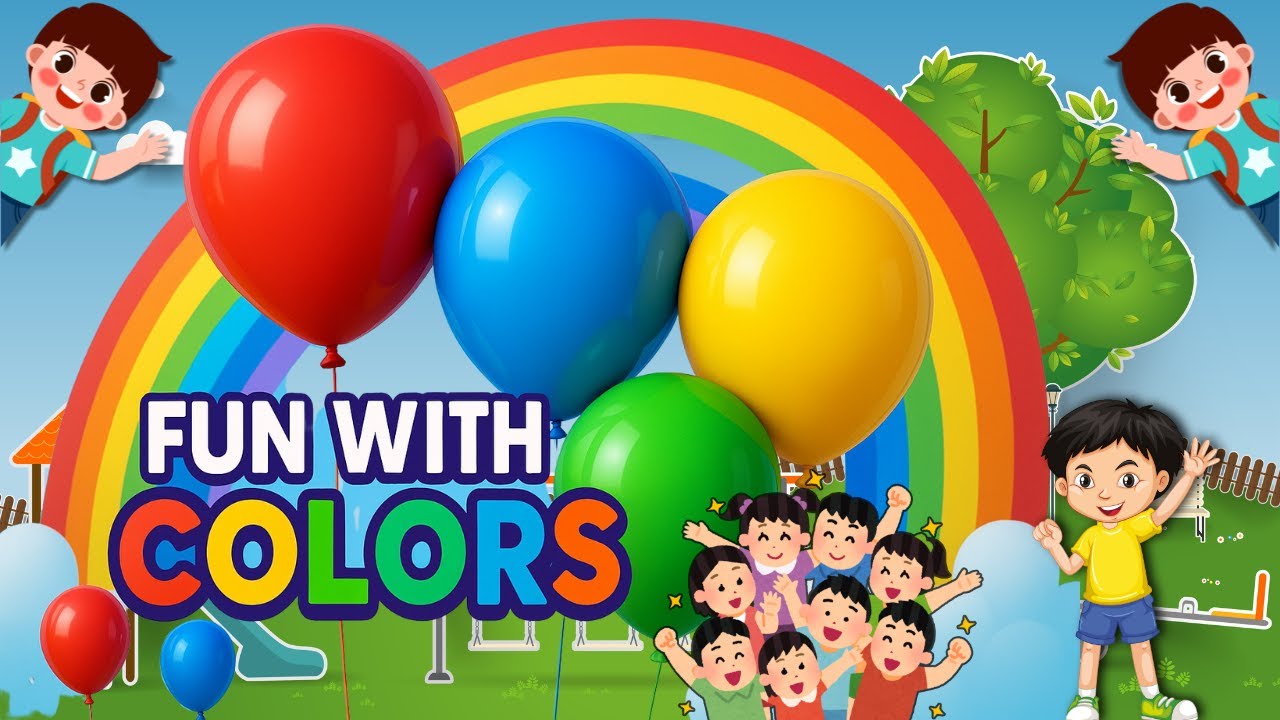 🌈 Learn Colors with Fun 🎨 | Color Learning for Kids 👶 | Story Time for ...