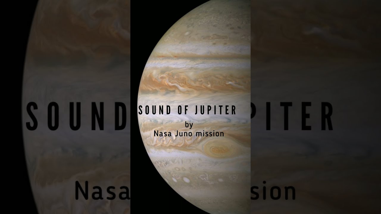 Creepy Sound of Jupiter by NASA Juno #shorts - YouTube