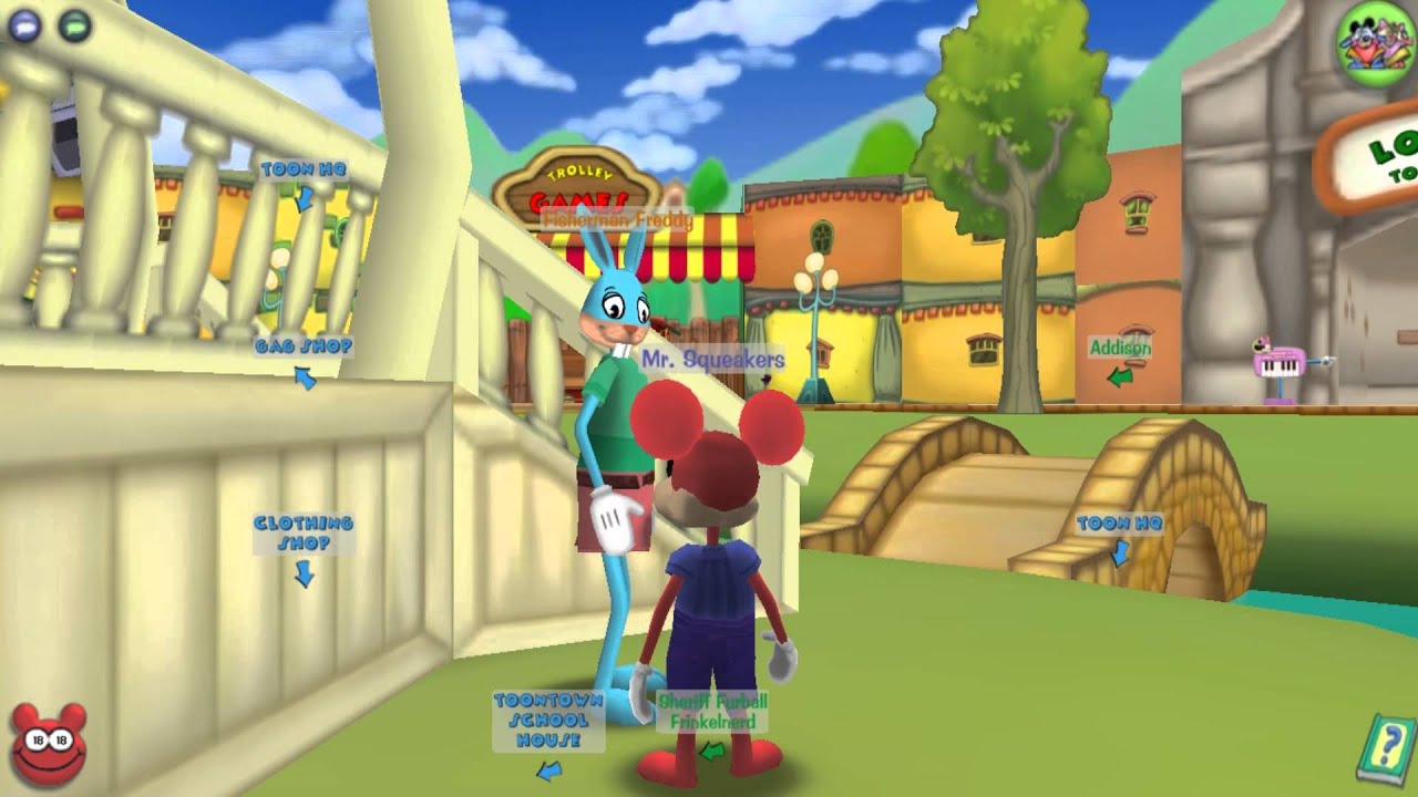 Toontown Rewritten Alpha: Part 24: Estate Fishing and Trolley Games ...