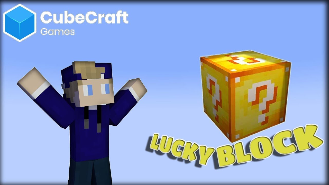 Ich spiele Lucky Blocks /Cubecraft - YouTube