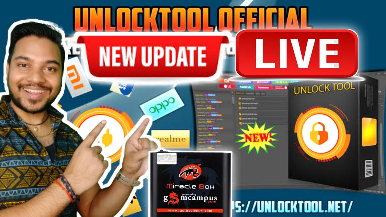 Live Miracle Tool Latest New Update Unlocking Tool Software - YouTube