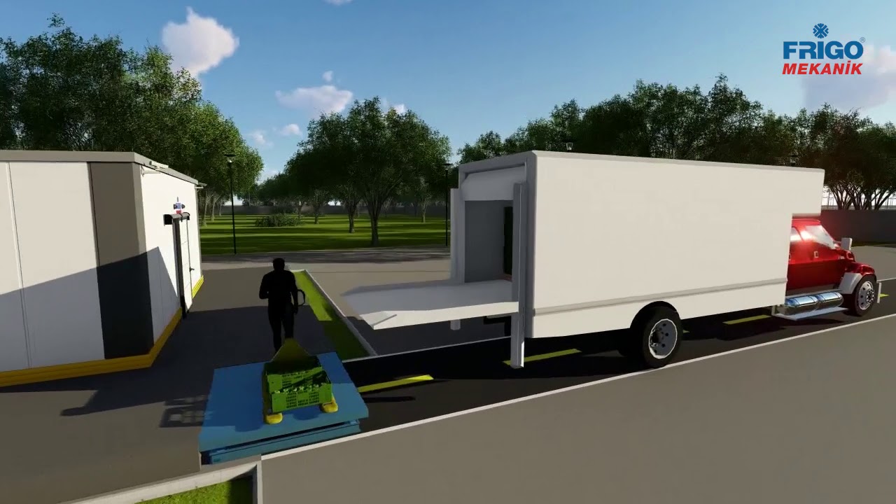 Single Pallet Cold Storage System - YouTube