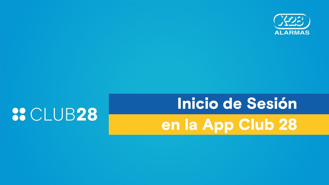App Club 28 - Inicio de sesión - YouTube
