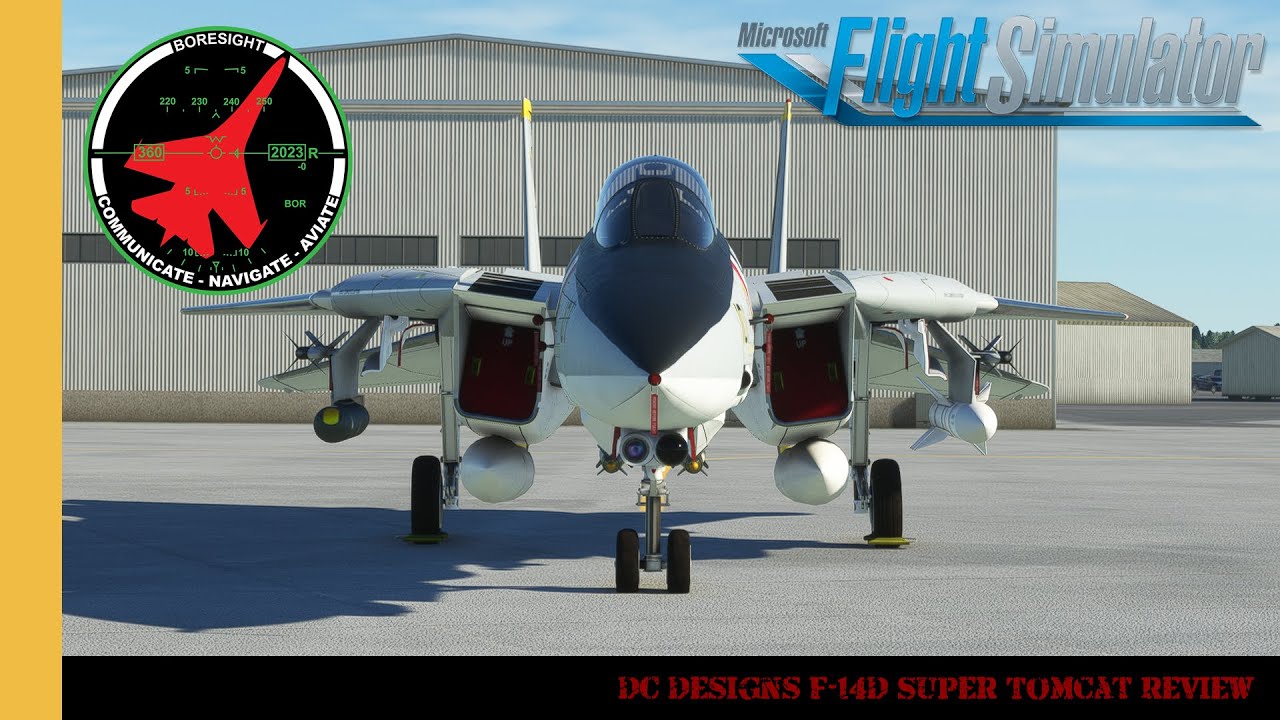 DC Designs F-14D Super Tomcat Review | MSFS | Microsoft Flight ...