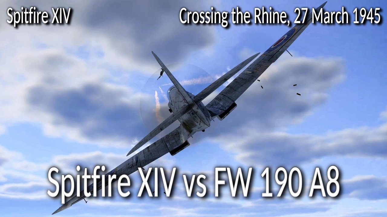 Spitfire XIV - 12 Victories on combat patrol outside Dusseldorf ...
