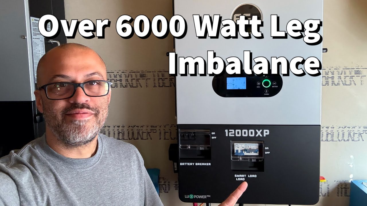 EG4 12000XP Load Leg Imbalance Testing - Update with over 6k on ONE LEG ...