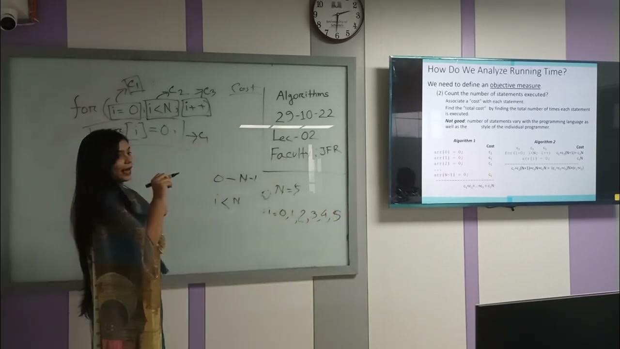 Algorithm | Lecture-02 | CSE | Jannatul Ferdous Ruma | University of Scholars - YouTube