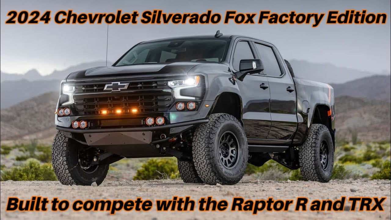 2024 Chevrolet Silverado Fox Factory Edition - YouTube