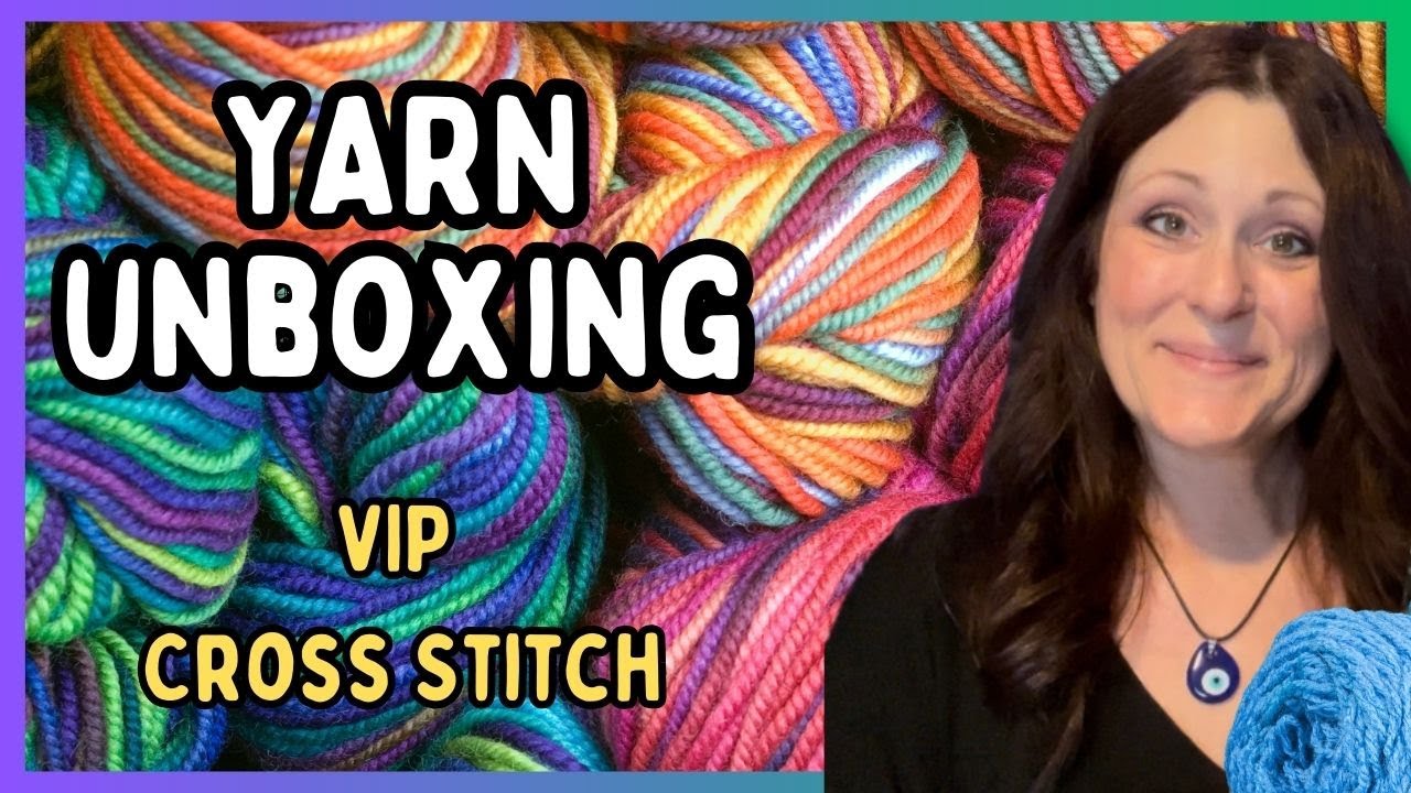 BEAUTIFUL YARN UNBOXING from VIP CROSS STITCH | Milk Cotton Yarn - YouTube
