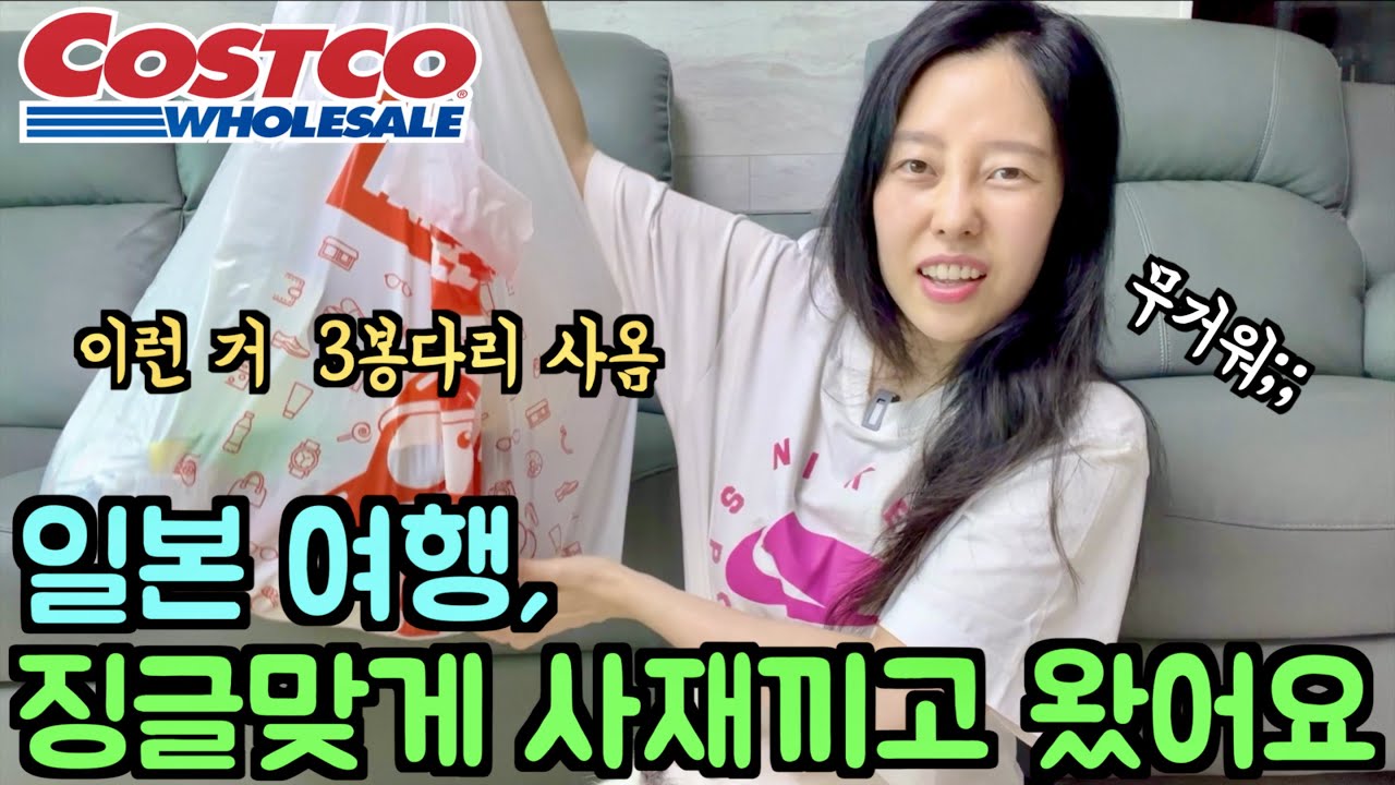 하울 일본쇼핑 언제까지 남이 추천해주는 것만 살 거예요 내맘대로 사재껴보았어요 코스트코 돈키호테 요도바시