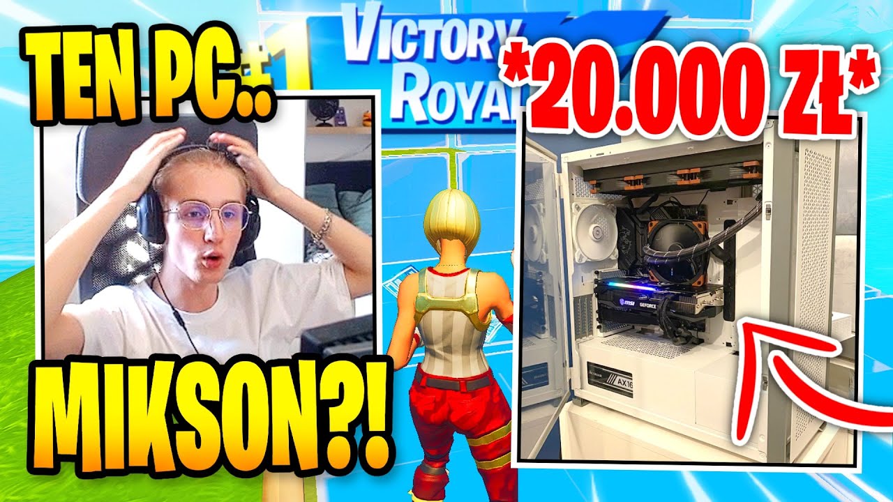 🔥 MIKSON POKAZUJE GRĘ NA SWOIM *NOWYM* PC ZA PONAD 20,000 ZŁOTYCH ...