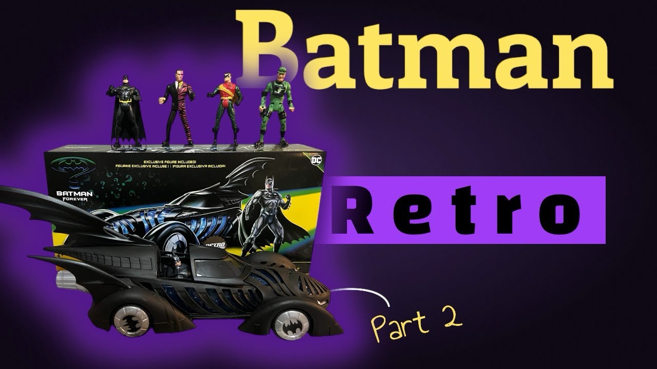Batman forever retro collection unboxing and review part 2 - YouTube