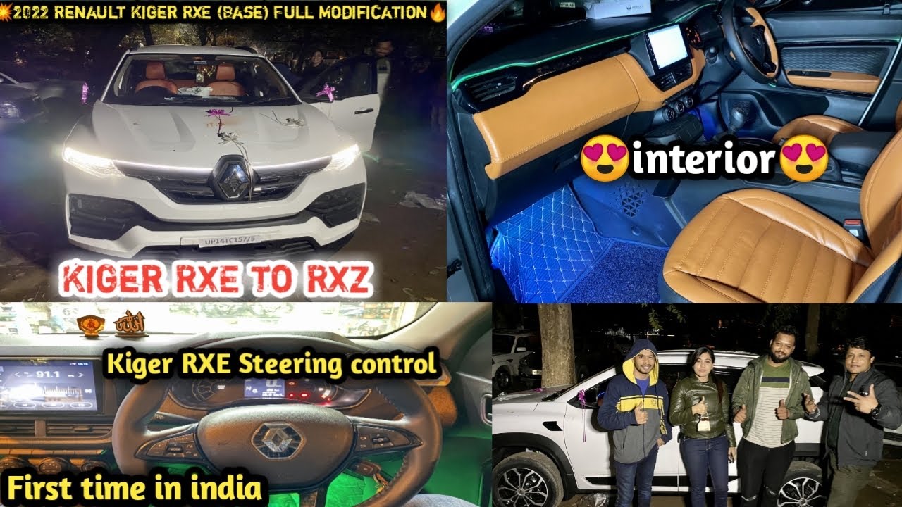 💥2021 Renault Kiger RXE Full Modification🔥kiger modified🔥 Renault kiger ...