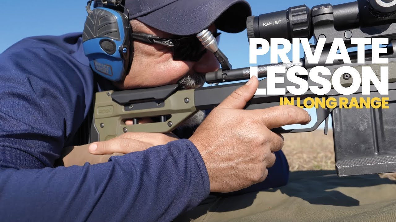 A Private Lesson With The World Champion Long-Range Shooter - YouTube