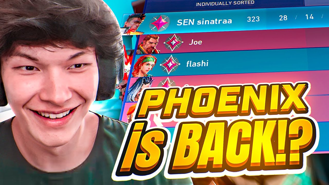 THE NEW PHOENIX BUFF IS AMAZING... (HE'S BACK!) | SEN Sinatraa - YouTube