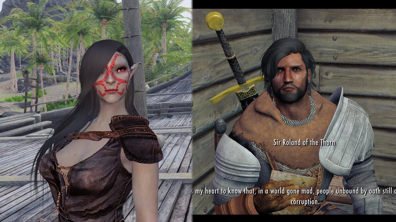 Skyrim Quest Mod: Warden of the Coast - Character & Voice Preview - YouTube